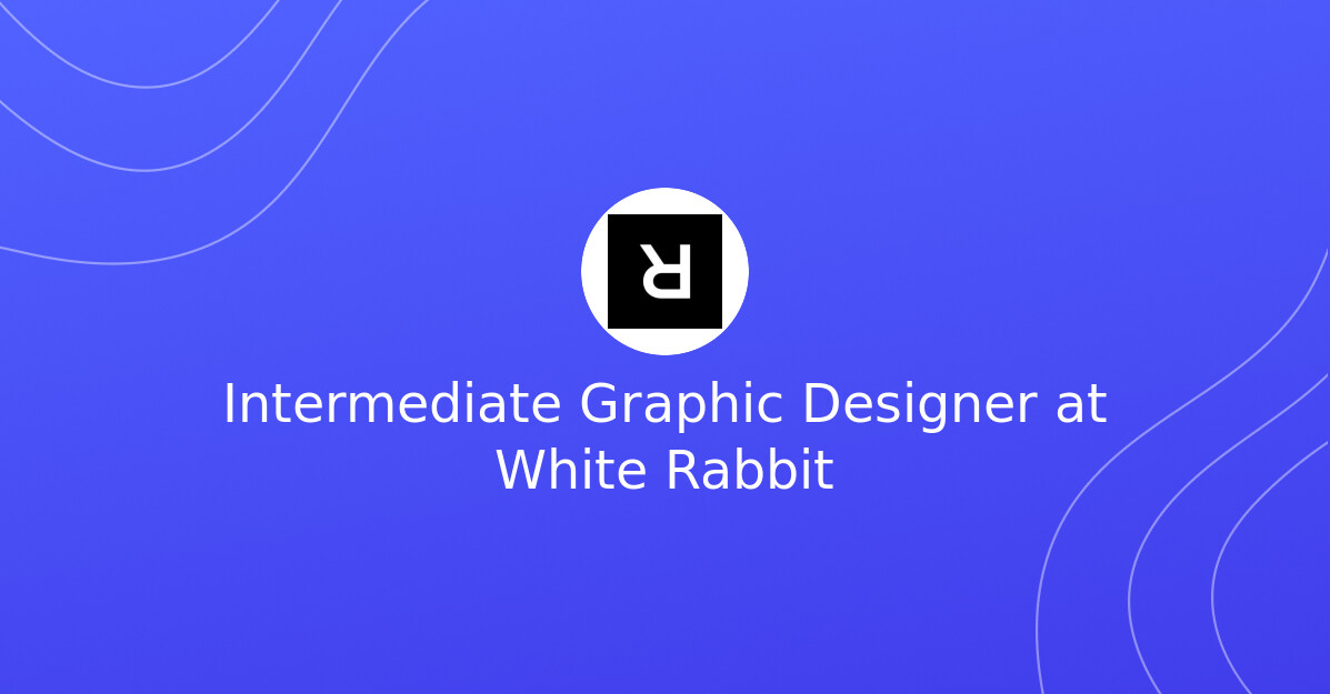 Intermediate Graphic Designer at White Rabbit - workLATAM
